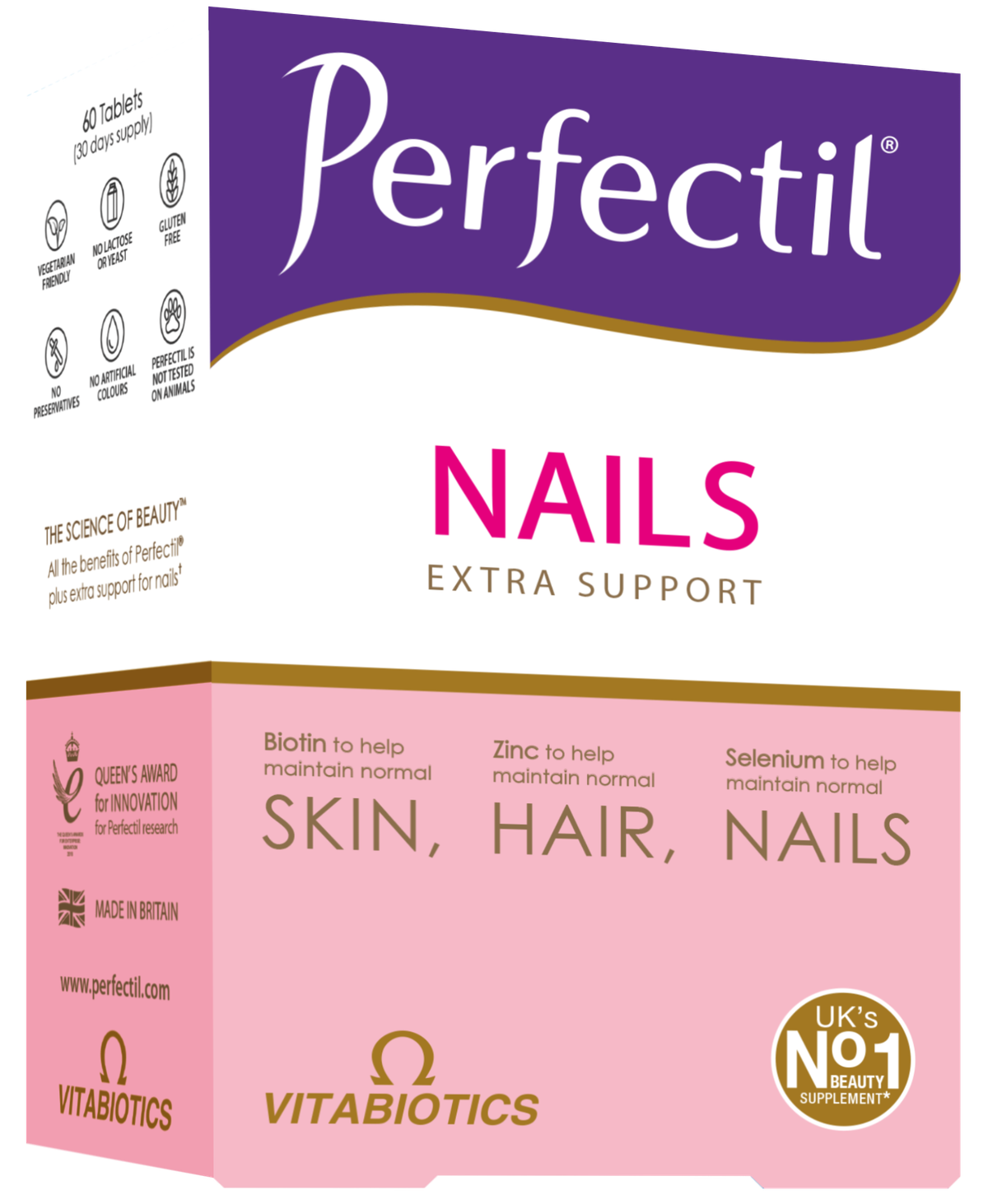PERFECTIL Nails pills, 60 pcs. | Mēness aptieka