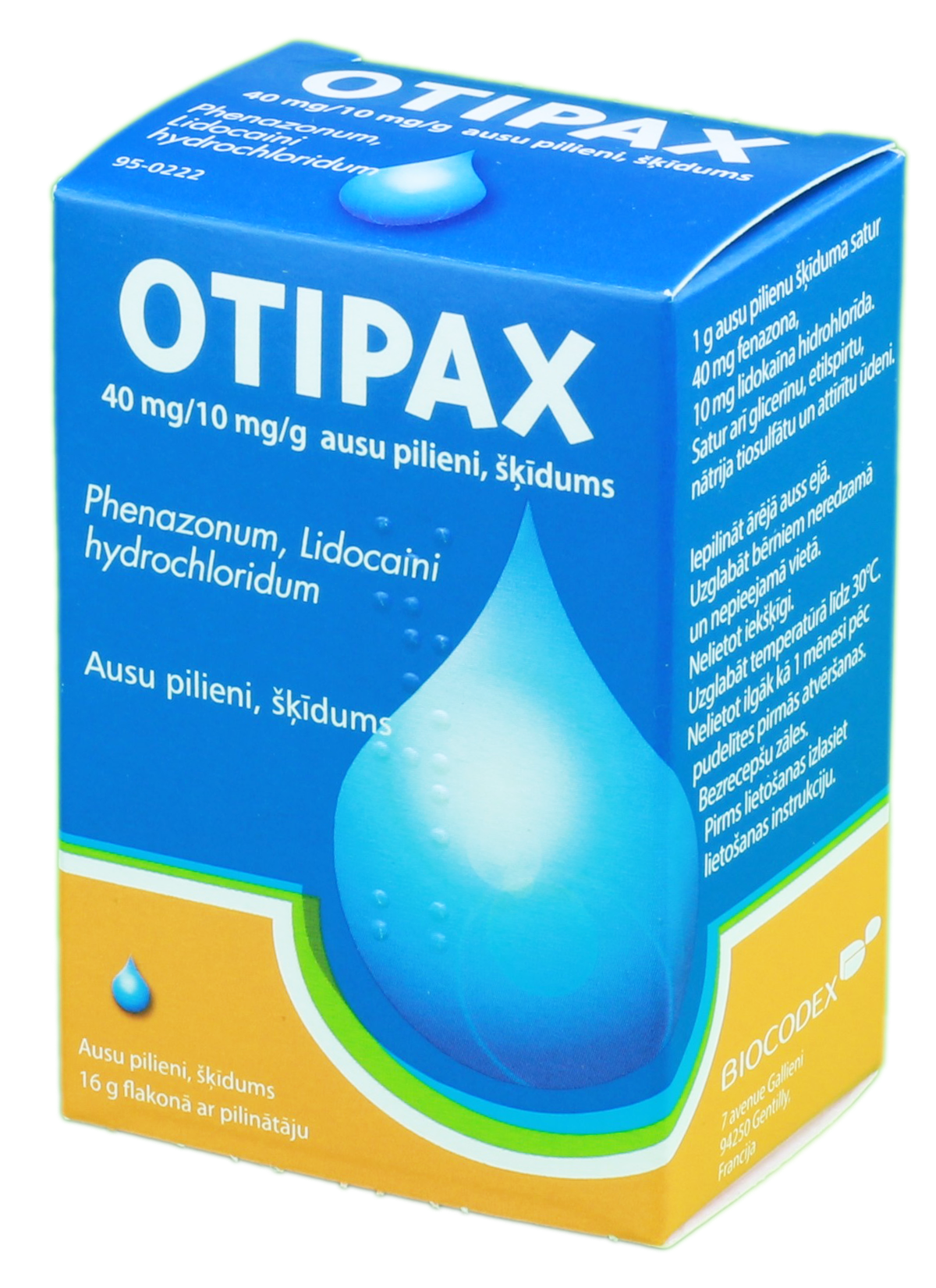 OTIPAX ear drops, 16 g | Mēness aptieka