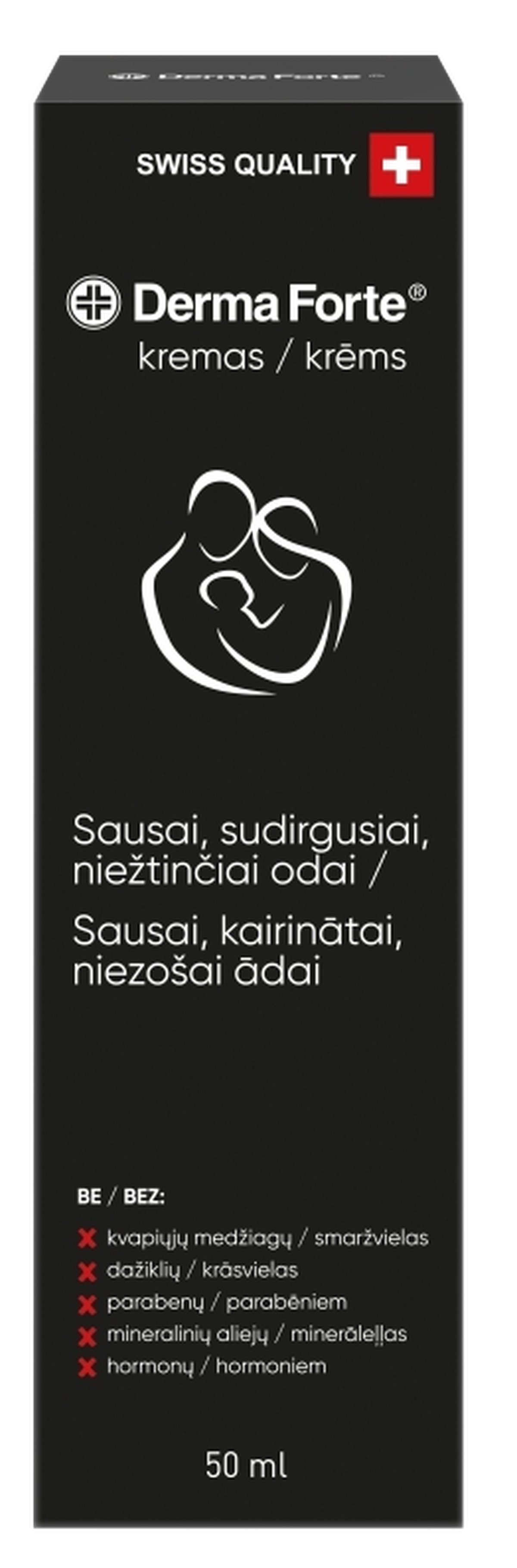 DERMA FORTE 12 h ķermeņa krēms, 50 ml - Piegāde visā Latvijā | Mēness ...