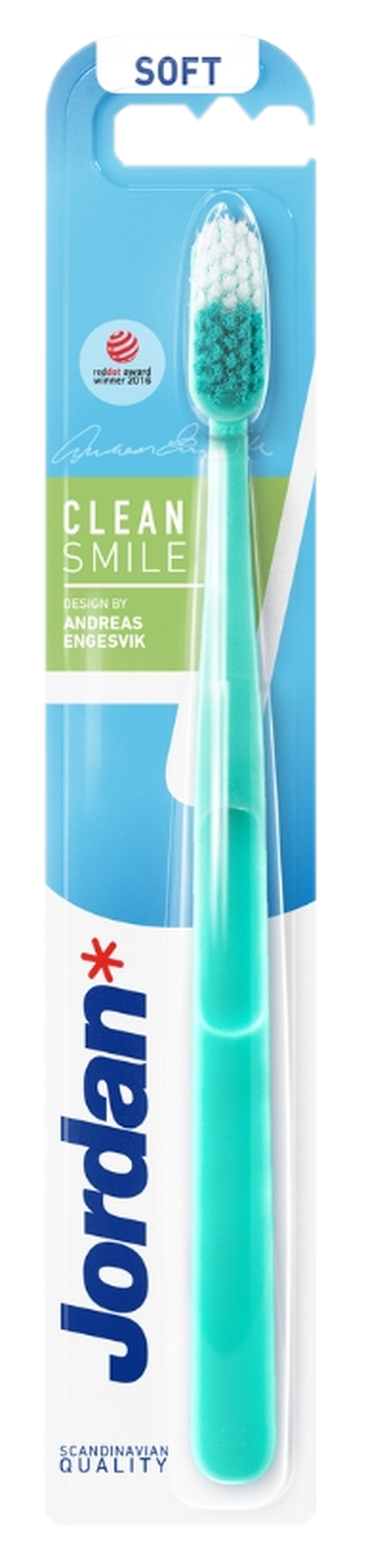 JORDAN Clean Smile Soft toothbrush, 1 pcs. | Mēness aptieka
