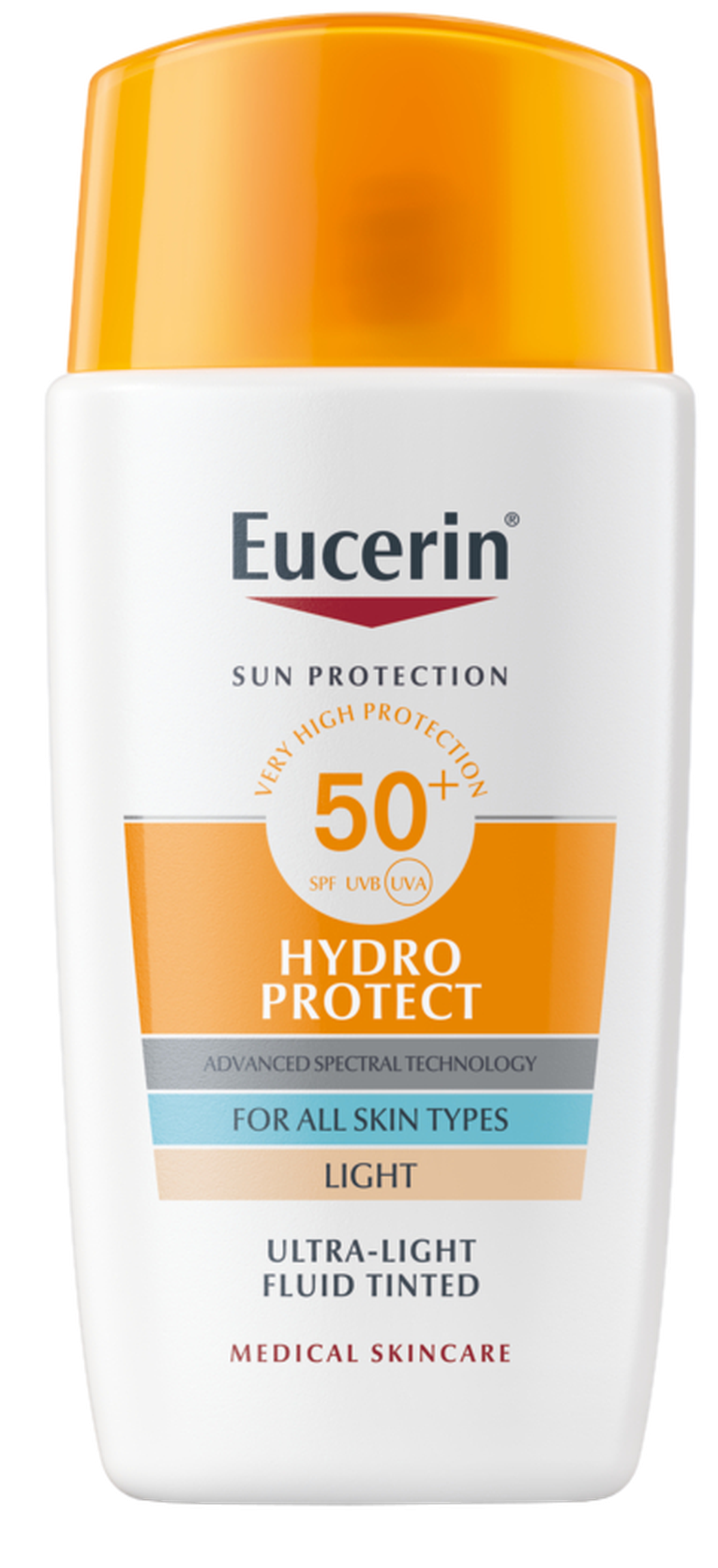 EUCERIN Sun Hydro Protect Ultra-Light Tinted SPF 50+ saules ...