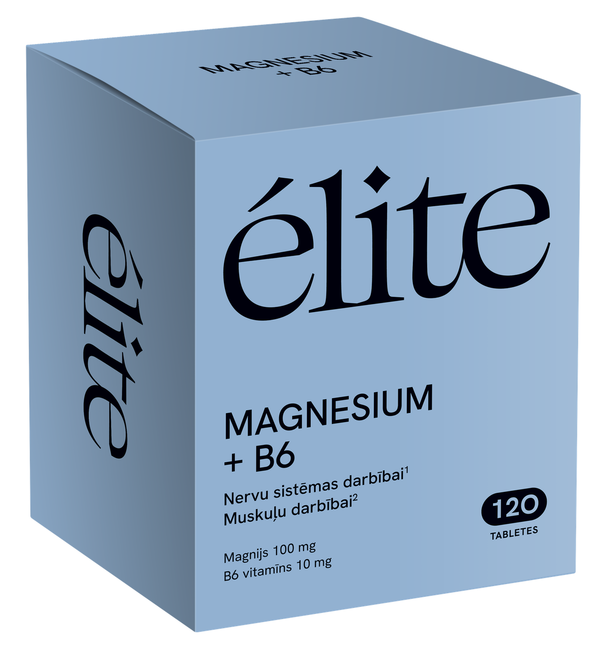 ELITE Magnesium + B6 tabletes, 120 gab. - Piegāde visā Latvijā | Mēness ...