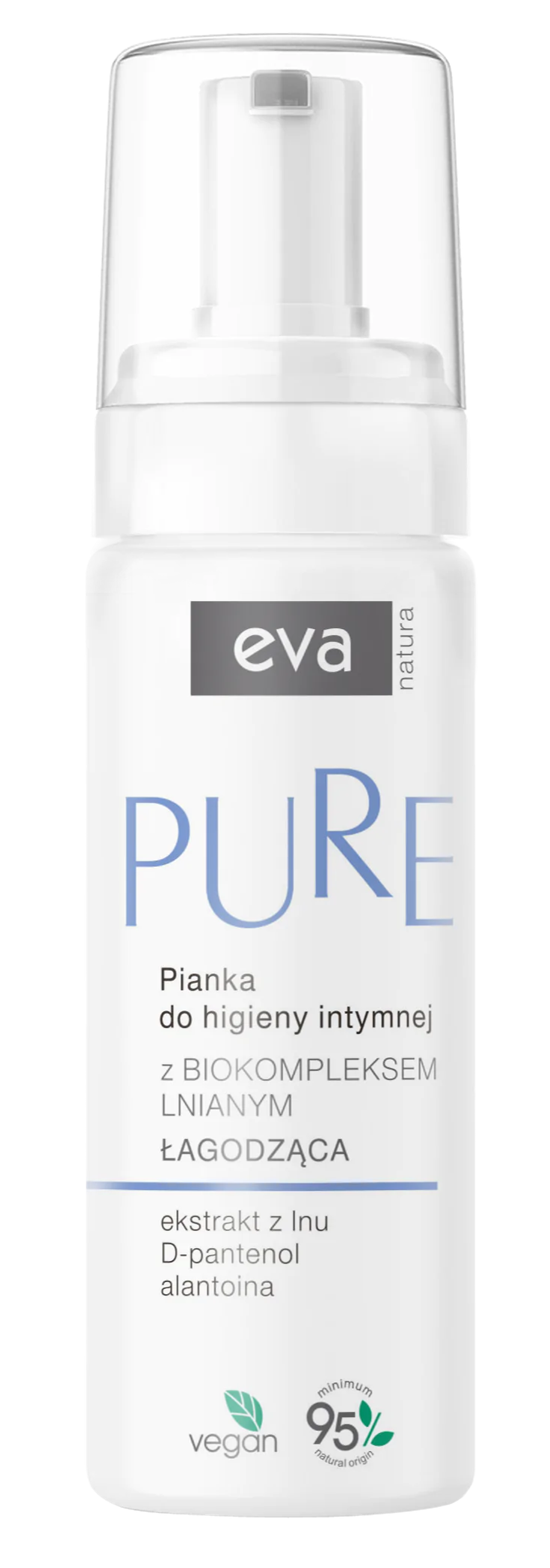 EVA NATURA intimate hygiene foam, 150 ml | Mēness aptieka