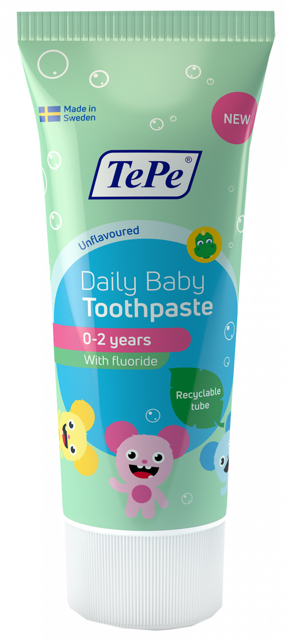TEPE Daily Baby 0-2 toothpaste, 50 ml | Mēness aptieka