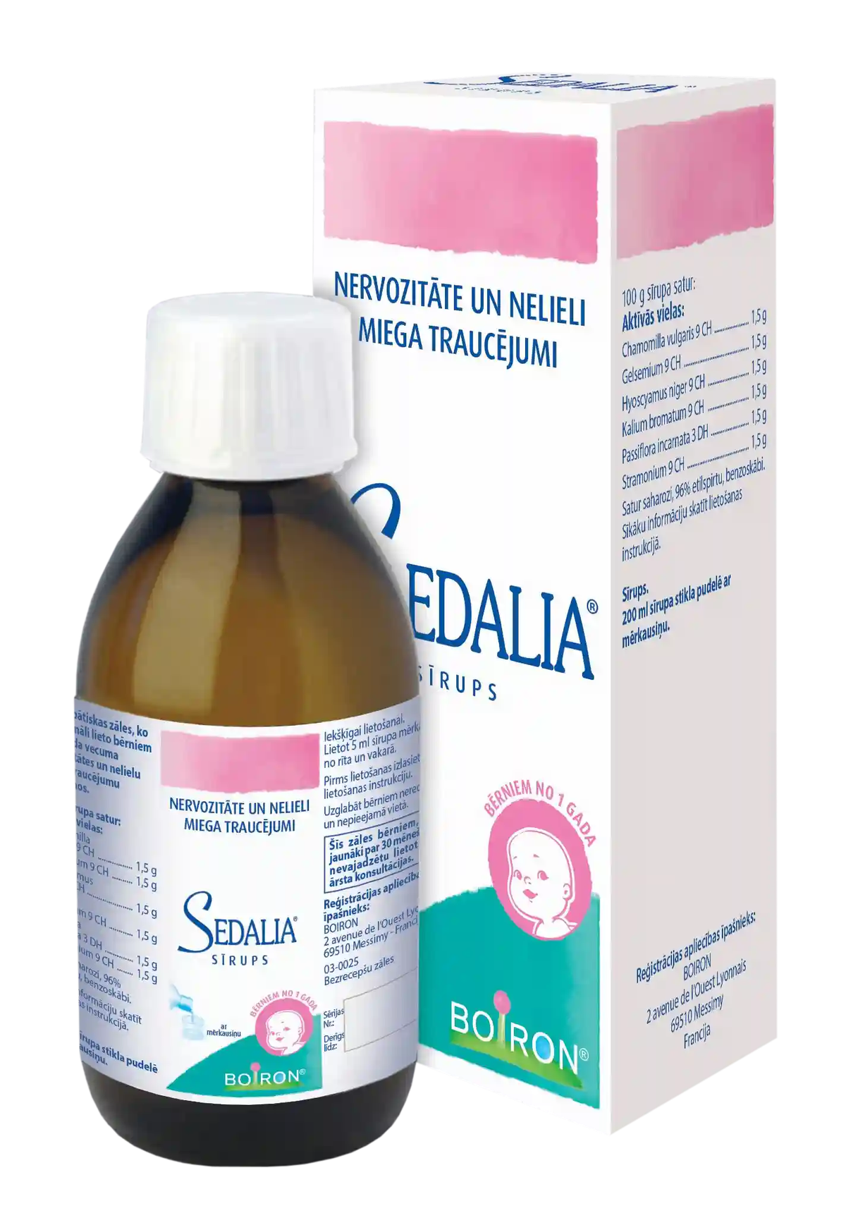 SEDALIA syrup, 200 ml | Mēness aptieka