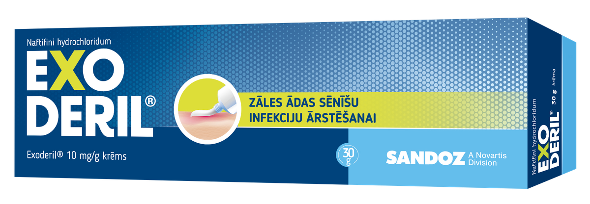 EXODERIL cream, 30 g | Mēness aptieka