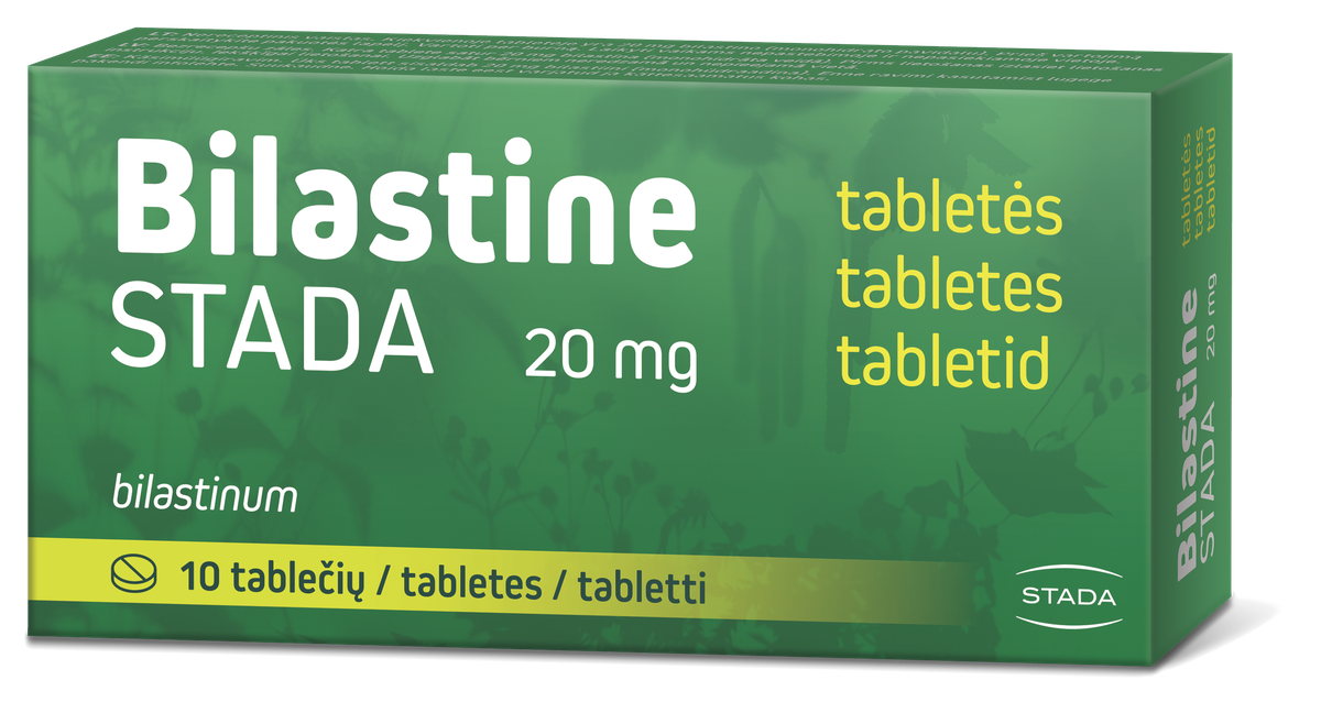 BILASTINE 20 mg tabletes, 10 gab. - Piegāde visā Latvijā | Mēness aptieka
