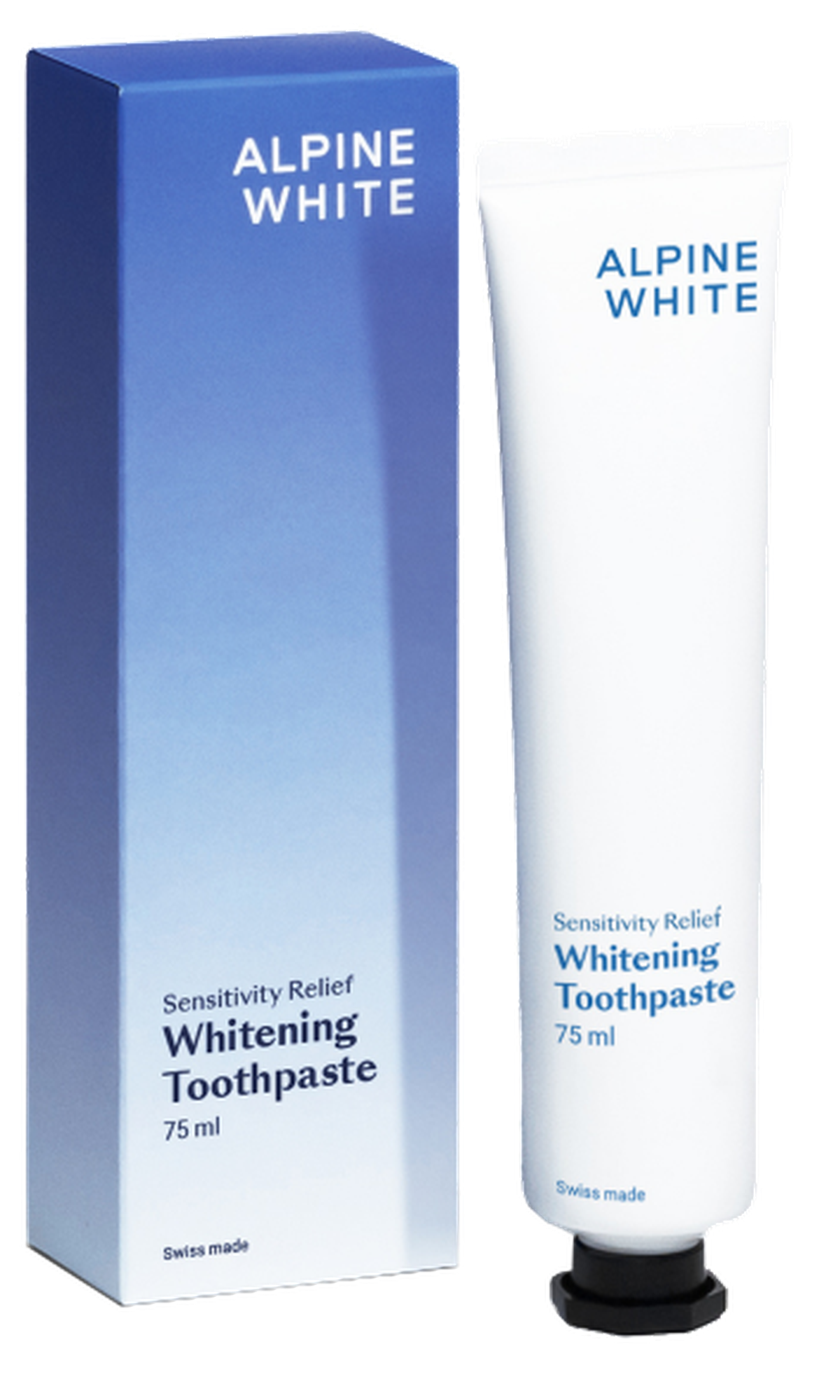 ALPINE WHITE Whitening Sensitivi Relief zobu pasta, 75 ml - Piegāde ...