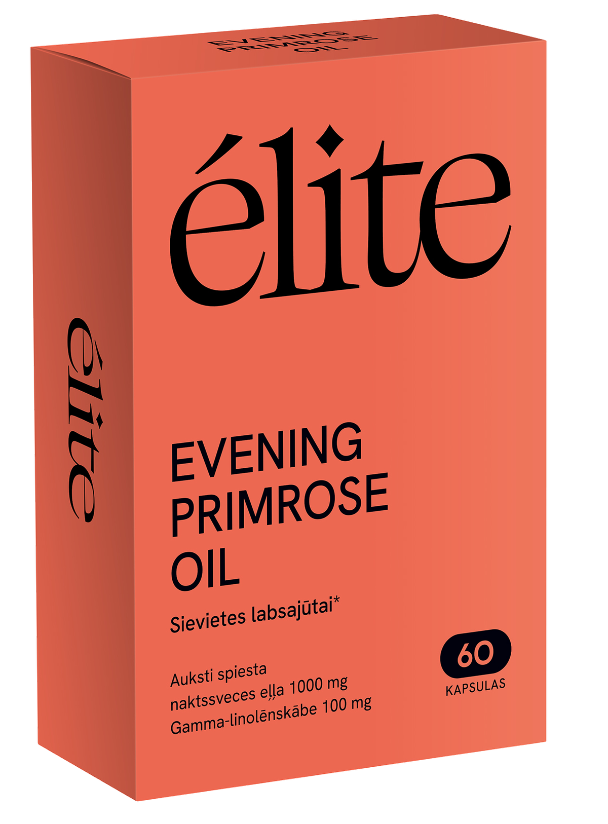 ELITE Evening Primrose Oil kapsulas, 60 gab. - Piegāde visā Latvijā ...