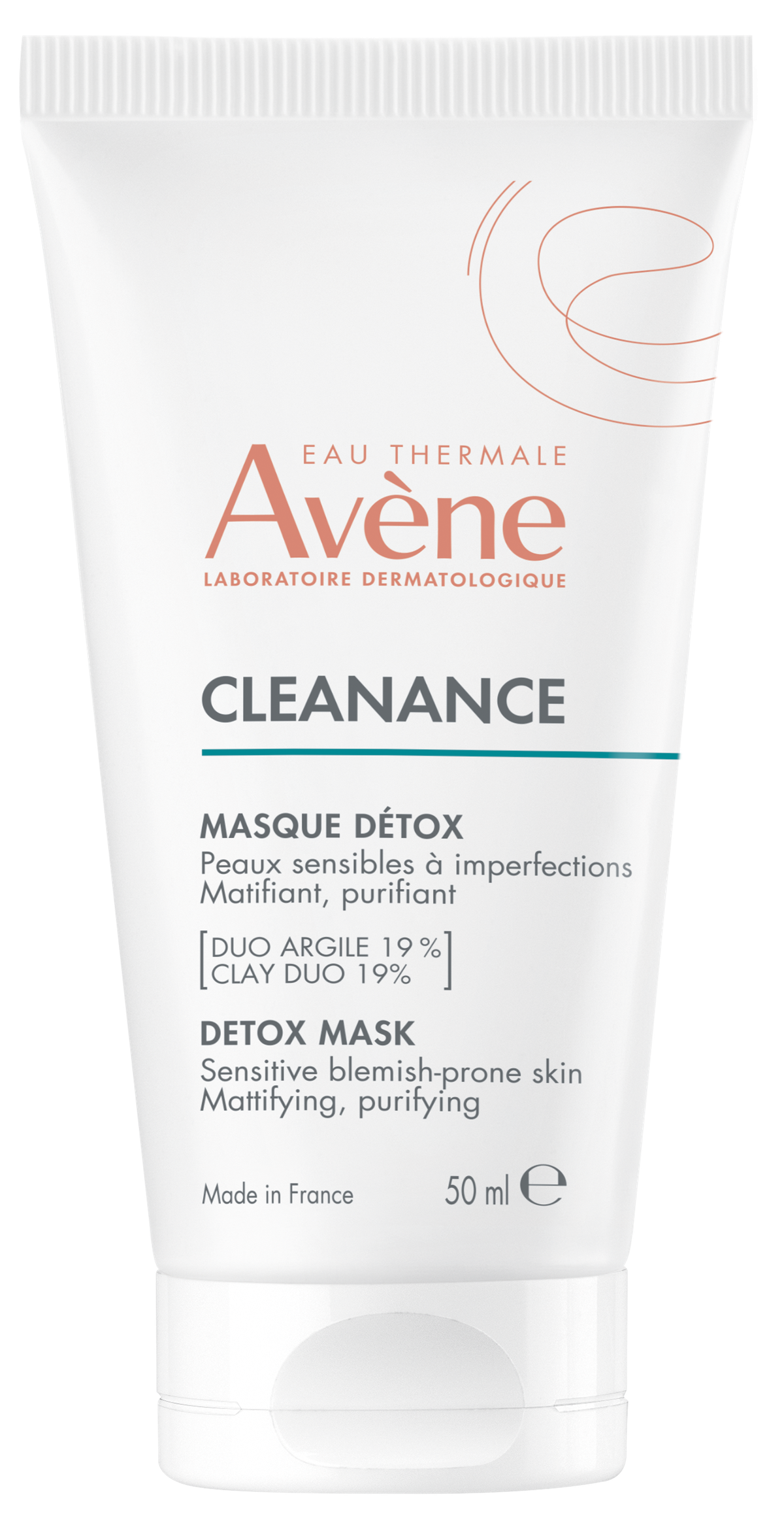 AVENE Cleanance Detox facial mask, 50 ml | Mēness aptieka