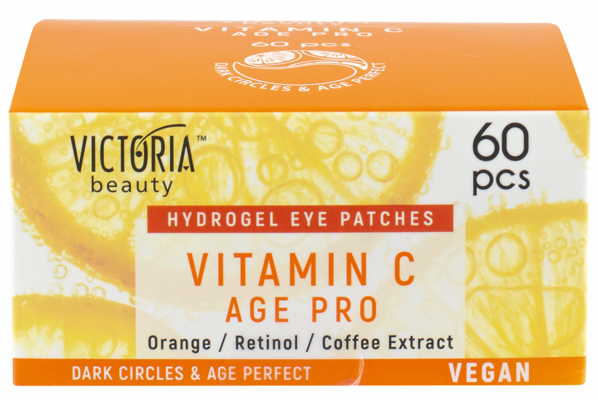 VICTORIA BEAUTY Age Pro Vitamin C Gel eye patches, 60 pcs. | Mēness aptieka