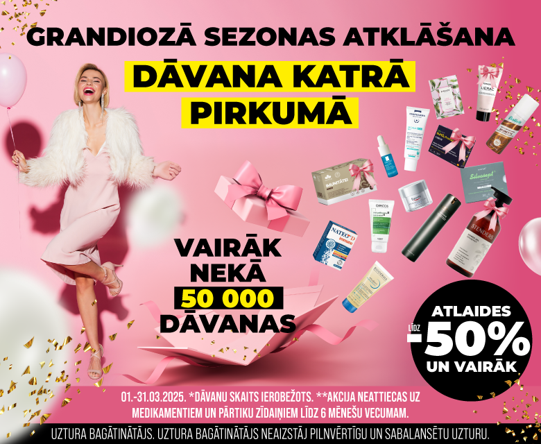 Visas akcijas, atlaides un e-menessaptieka.lv TOP zīmolu piedāvājumi ...