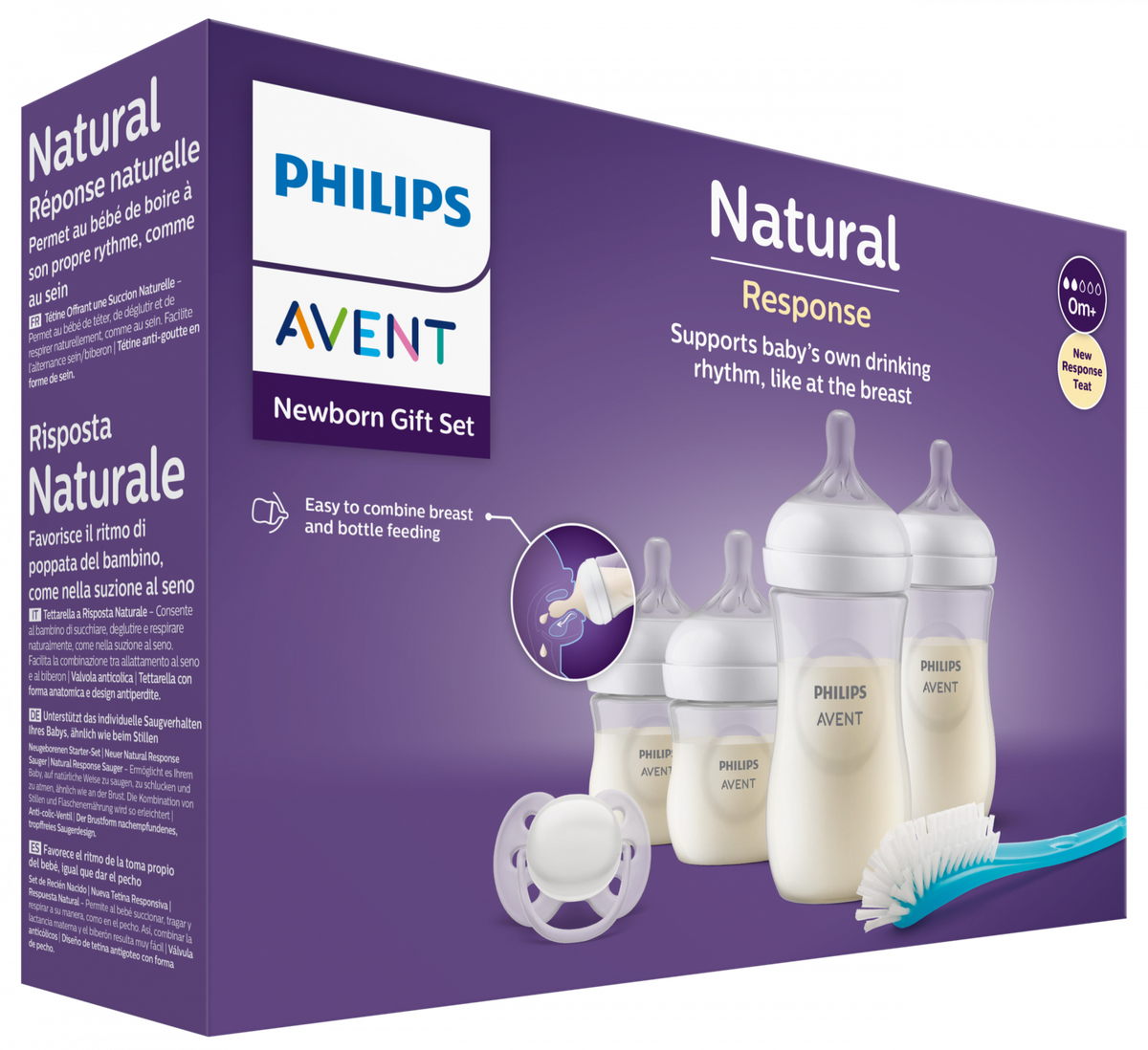 PHILIPS Avent Natural Response комплект, 1 шт. | Mēness aptieka