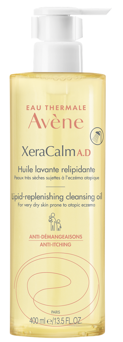 AVENE Xera Calm A.D cleansing oil, 400 ml | Mēness aptieka