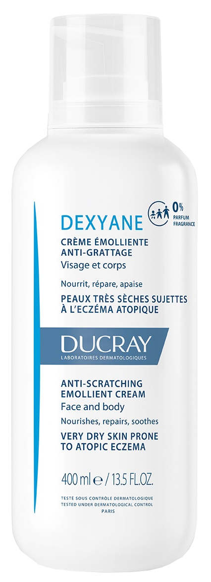 DUCRAY Dexyane Anti-Scratching Emollient крем, 400 мл | Mēness aptieka