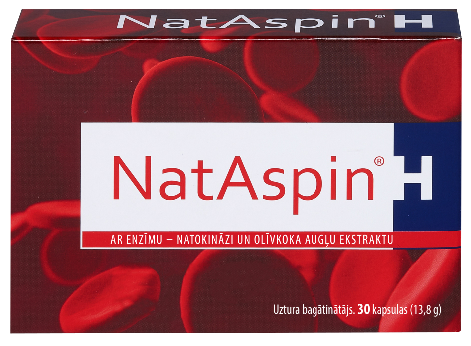 NATASPIN H kapsulas, 30 gab. - Piegāde visā Latvijā | Mēness aptieka