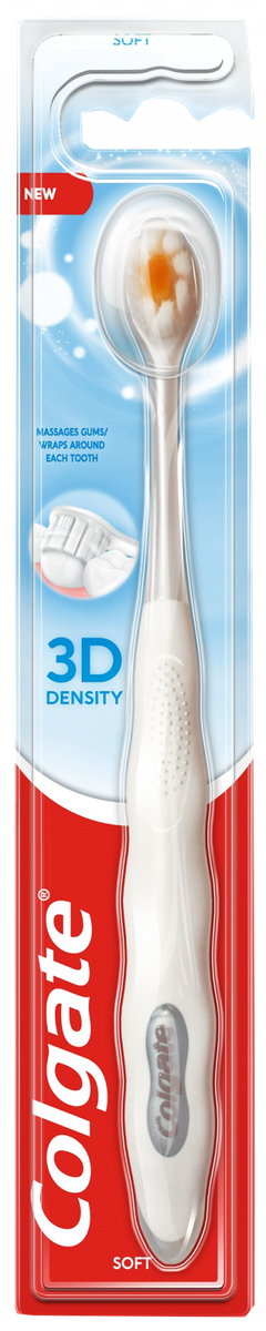 COLGATE 3D Density Soft toothbrush, 1 pcs. | Mēness aptieka