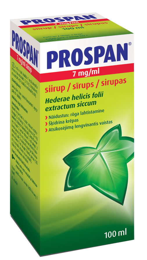 PROSPAN syrup, 100 ml | Mēness aptieka