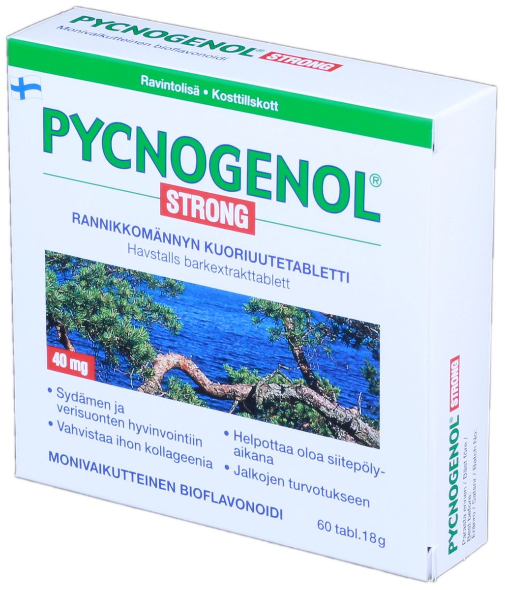 PYCNOGENOL Strong 40 mg tabletes, 60 gab. - Piegāde visā Latvijā ...