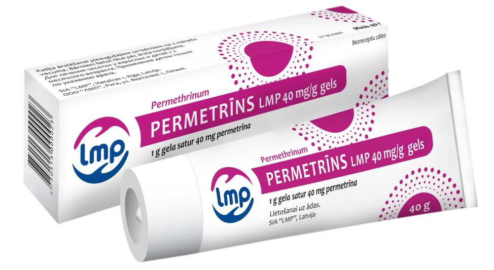 PERMETRĪNS 40 mg/g gel, 40 g | Mēness aptieka