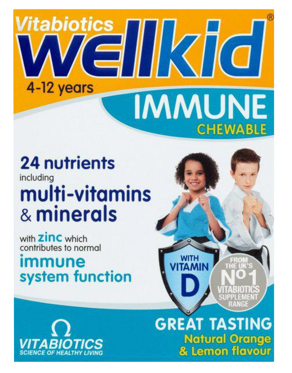 WELLKID Immune chewable lozenges, 30 pcs. | Mēness aptieka
