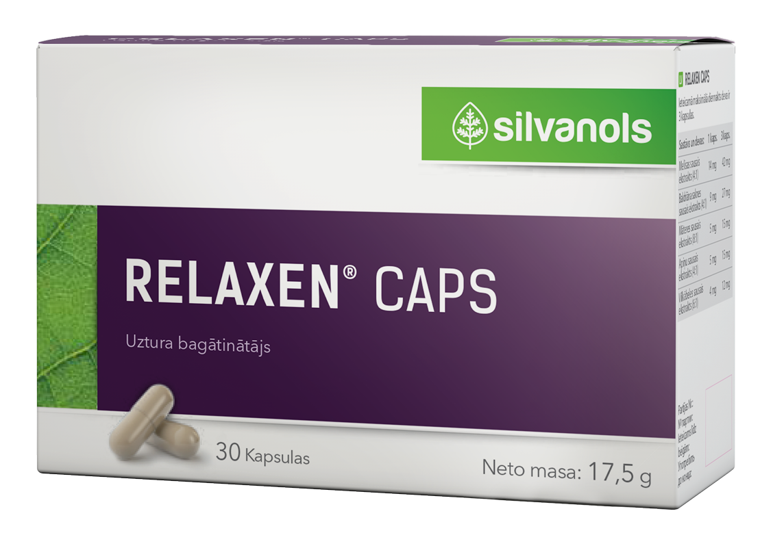 RELAXEN Caps capsules, 30 pcs. | Mēness aptieka