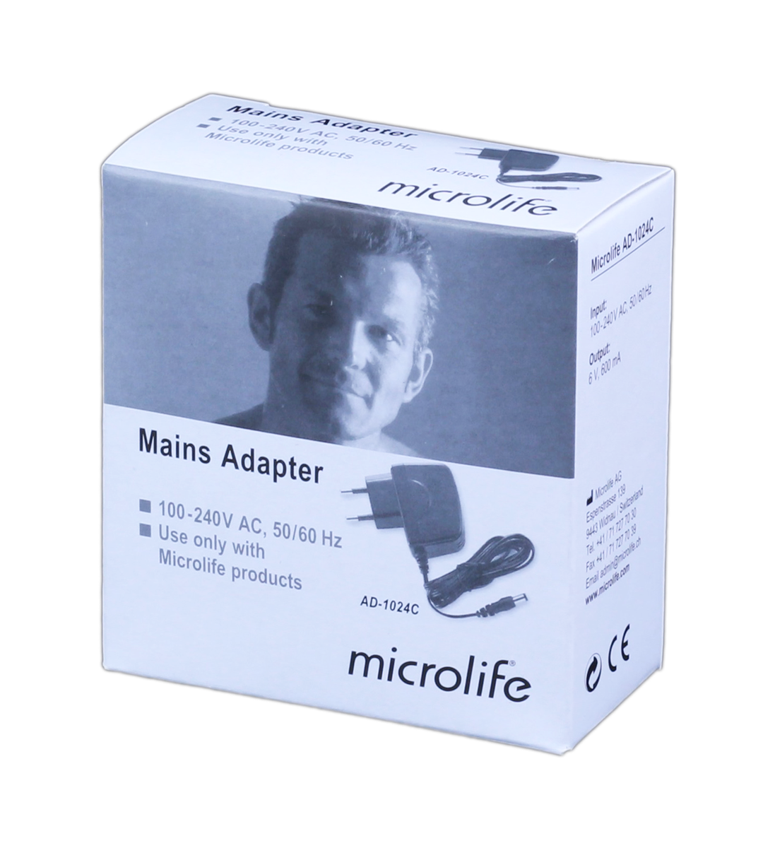 MICROLIFE AD-1024C adapter, 1 pcs. | Mēness aptieka