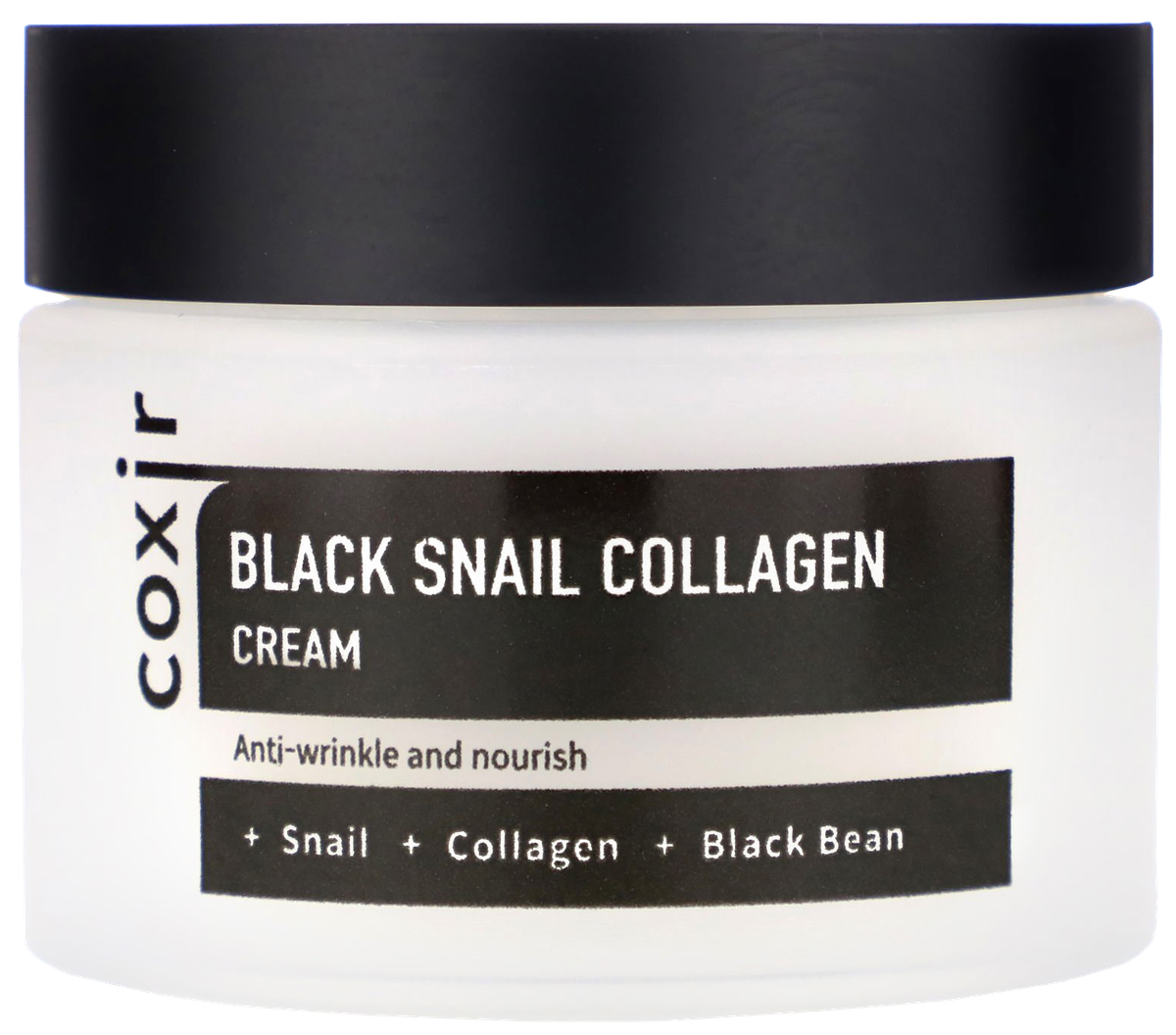 COXIR Black face cream, 50 ml | Mēness aptieka