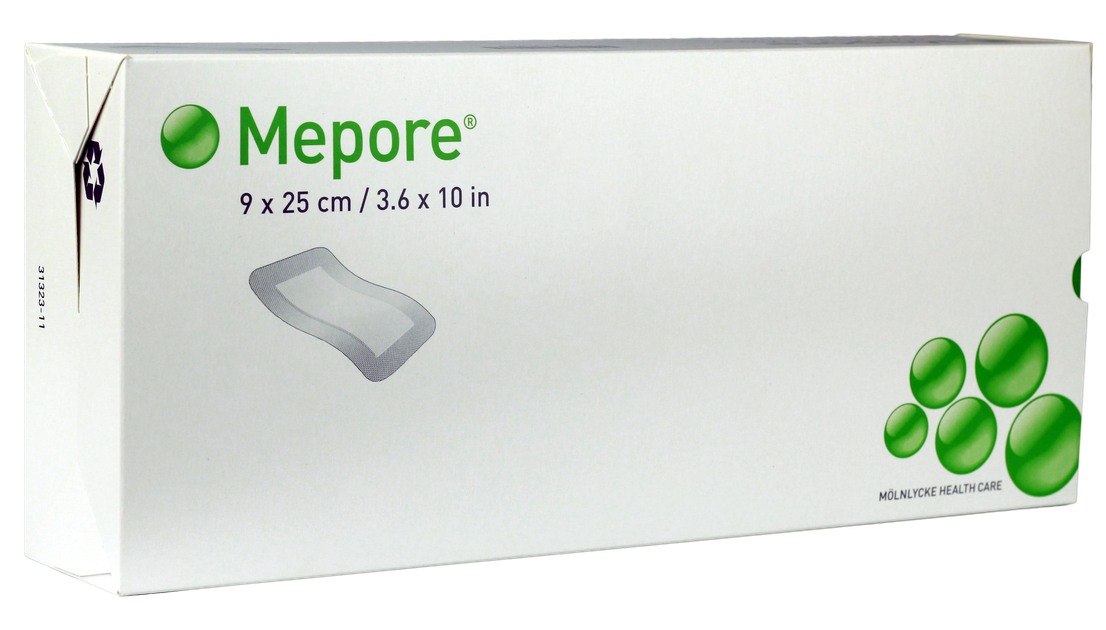 MEPORE 9 x 25 cm bandage, 30 pcs. | Mēness aptieka