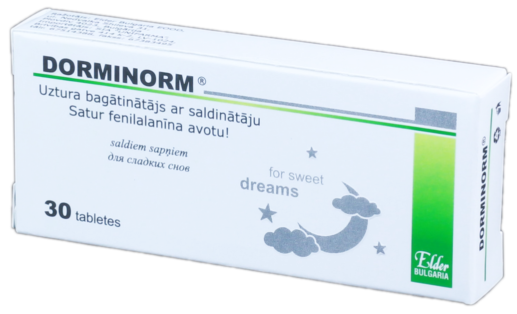DORMINORM pills, 30 pcs. | Mēness aptieka