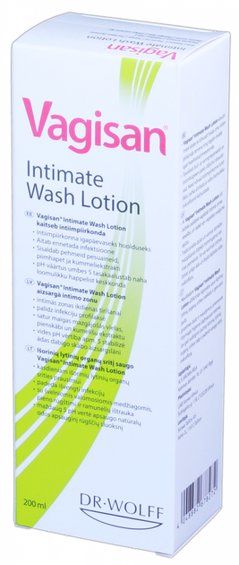 VAGISAN Intimate Wash Lotion losjons, 200 ml - Piegāde visā Latvijā | Mēness aptieka