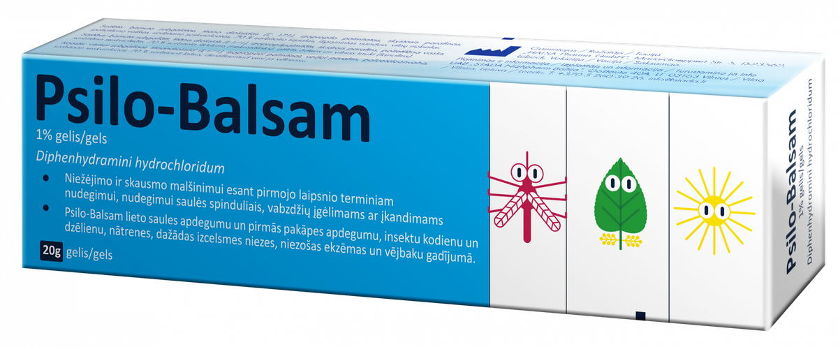 PSILO-BALSAM 1 % gel, 20 g | Mēness aptieka