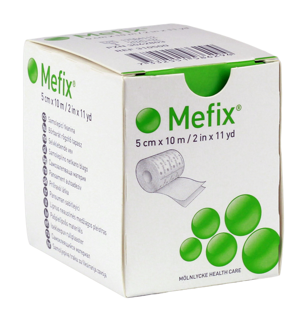 MEFIX 10 m x 5 cm adhesive plaster roll, 1 pcs. | Mēness aptieka