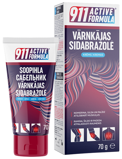 911 Active Formula Vārnkājas krēms, 70 g - Piegāde visā Latvijā ...