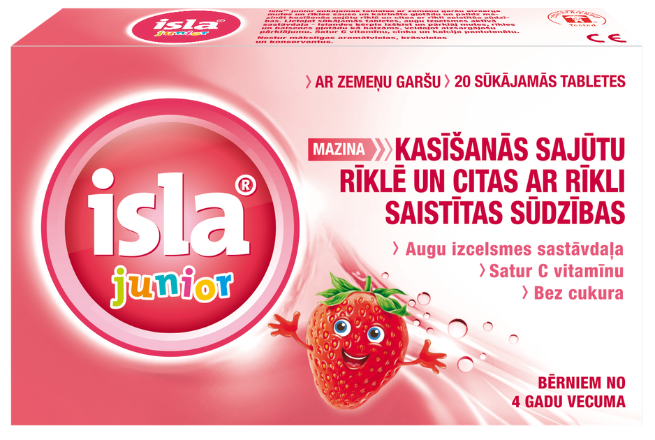 ISLA Junior lozenges, 20 pcs. | Mēness aptieka