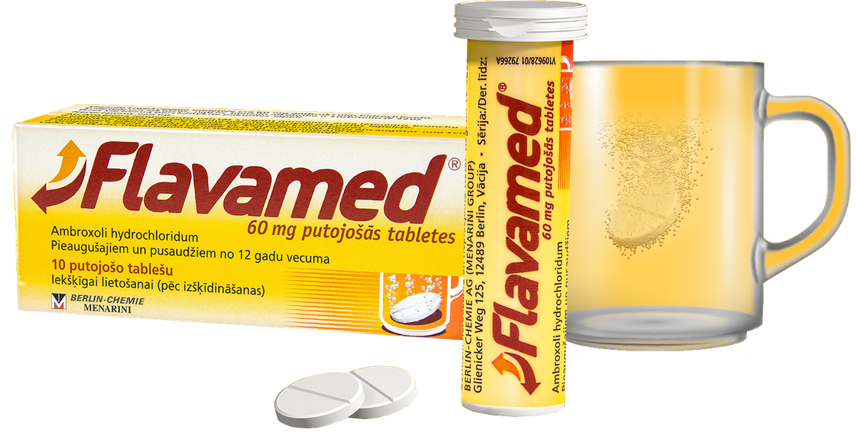 FLAVAMED 60 mg putojošās tabletes, 10 gab. - Piegāde visā Latvijā ...