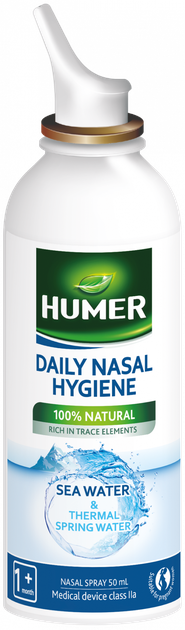 HUMER Nasal Cavity Daily Hygiene With Thermal Water nasal spray, 50 ml ...