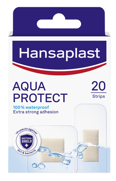 HANSAPLAST Aqua Protect bandage, 20 pcs. | Mēness aptieka
