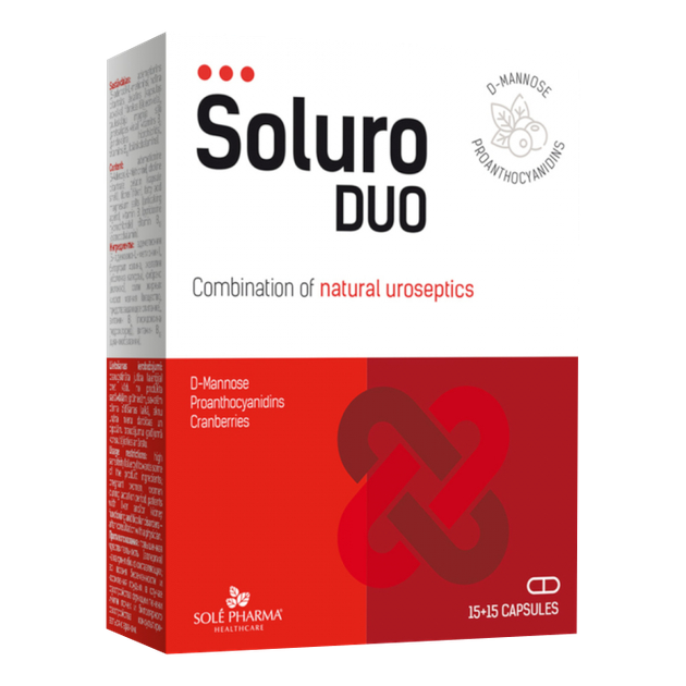 SOLURO Duo capsules, 30 pcs. | Mēness aptieka
