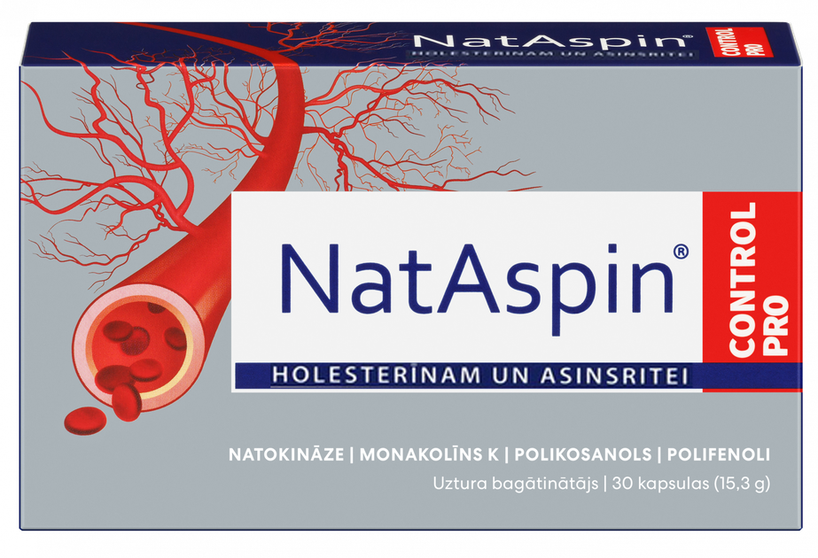 NATASPIN Control Pro капсулы, 30 шт. | Mēness aptieka
