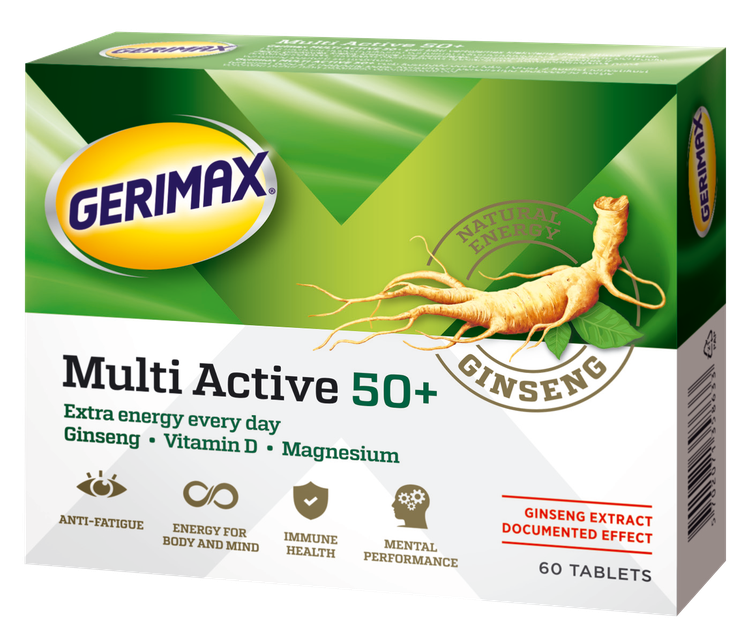 GERIMAX Multi Active pills, 60 pcs. | Mēness aptieka