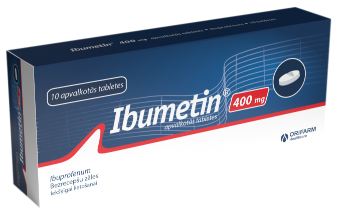IBUMETIN 400 мг таблетки, 10 шт. | Mēness aptieka
