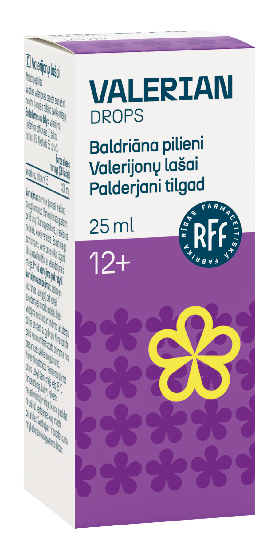 RFF Valerian drops, 25 ml | Mēness aptieka