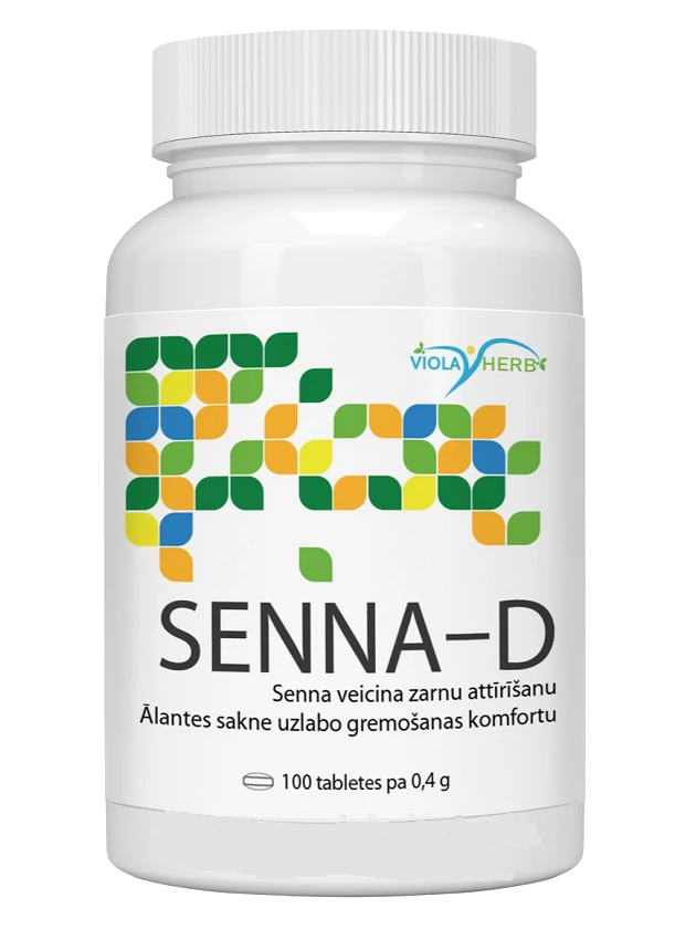 SENNA-D pills, 100 pcs. | Mēness aptieka