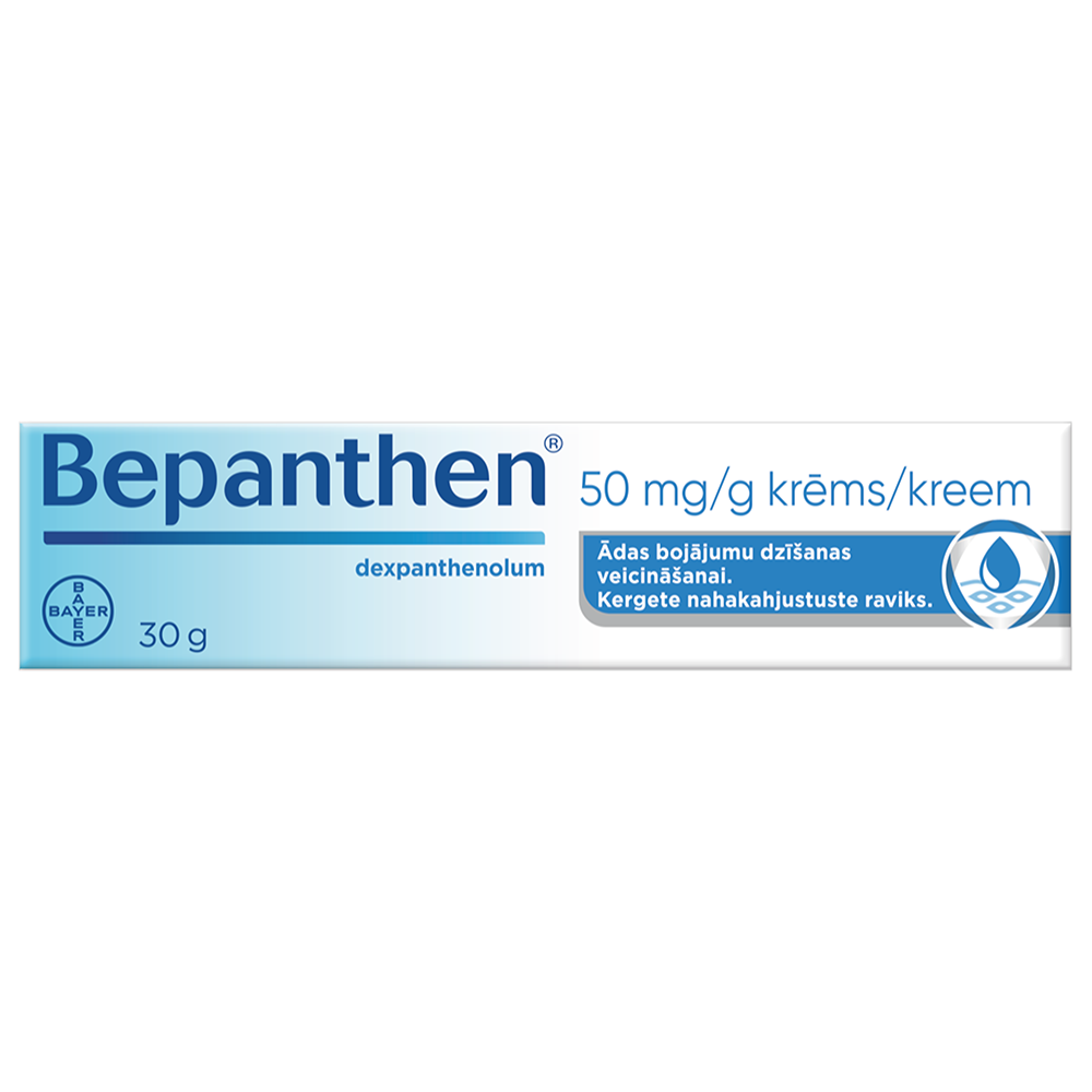 BEPANTHEN 50 mg/g cream, 30 g | Mēness aptieka