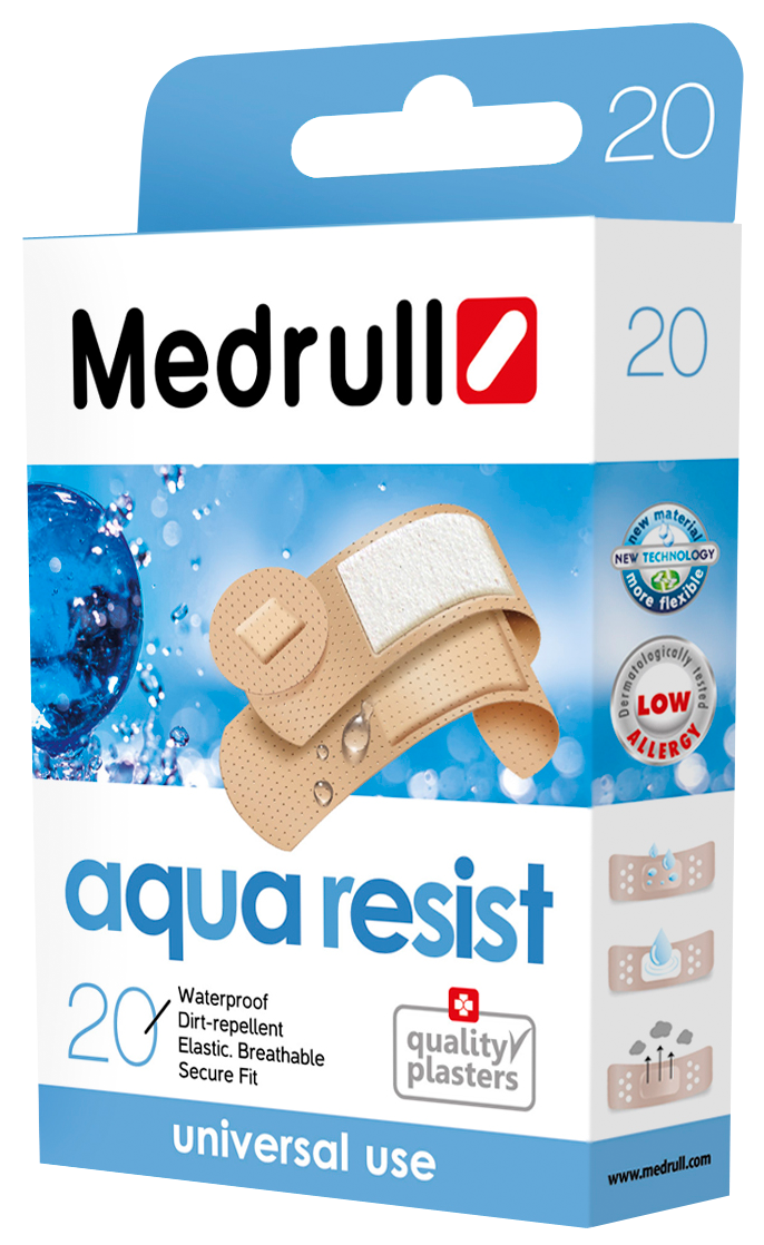 MEDRULL Aqua Resist bandage, 20 pcs. | Mēness aptieka