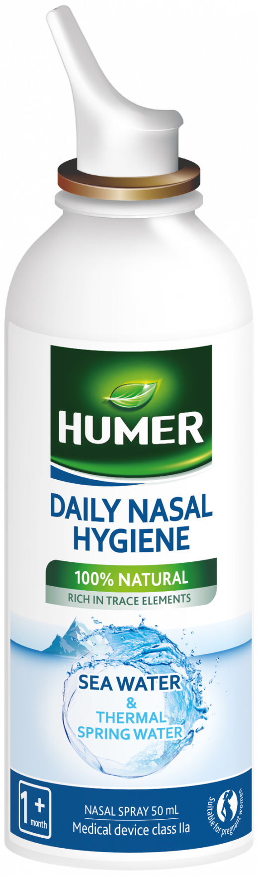 HUMER Nasal Cavity Daily Hygiene With Thermal Water nasal spray, 50 ml ...