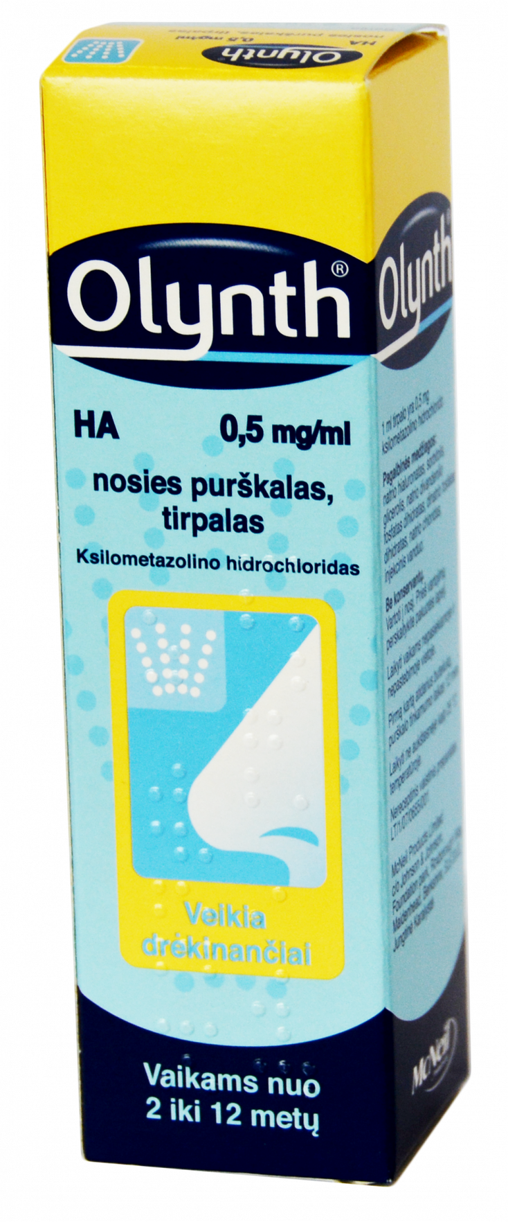 OLYNTH HA 0,5 mg/ml deguna aerosols, 10 ml - Piegāde visā Latvijā ...