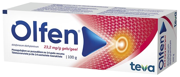 OLFEN 23.2 mg/g gel, 100 ml | Mēness aptieka