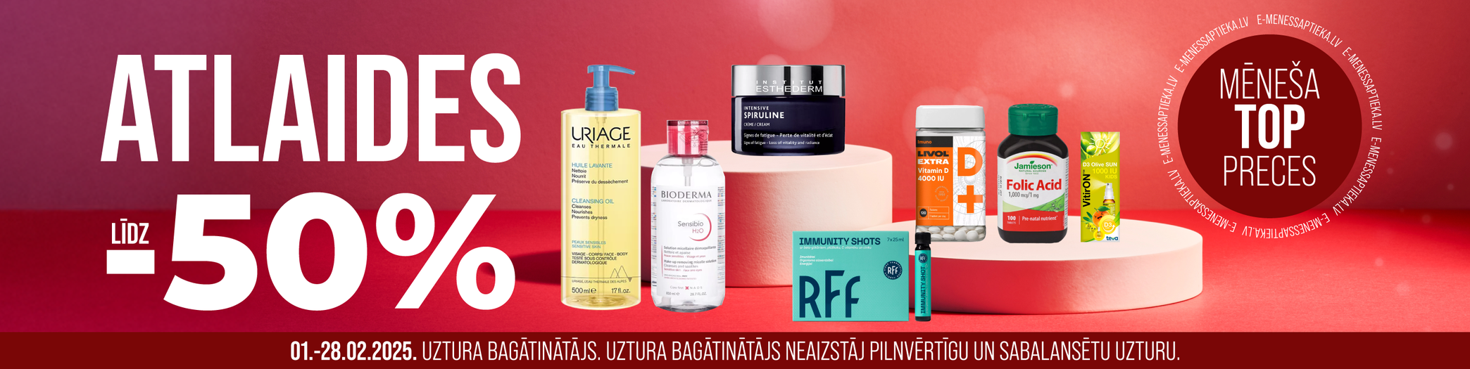 Visas akcijas, atlaides un e-menessaptieka.lv TOP zīmolu piedāvājumi ...